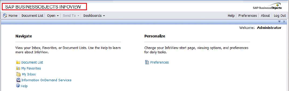 SAP Business Objects 4.1: How to customize the SAP Business objects/ BO ...
